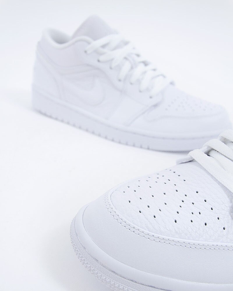 Nike Air Jordan 1 Low | 553558-111 | Vit | Sneakers | Skor | Footish
