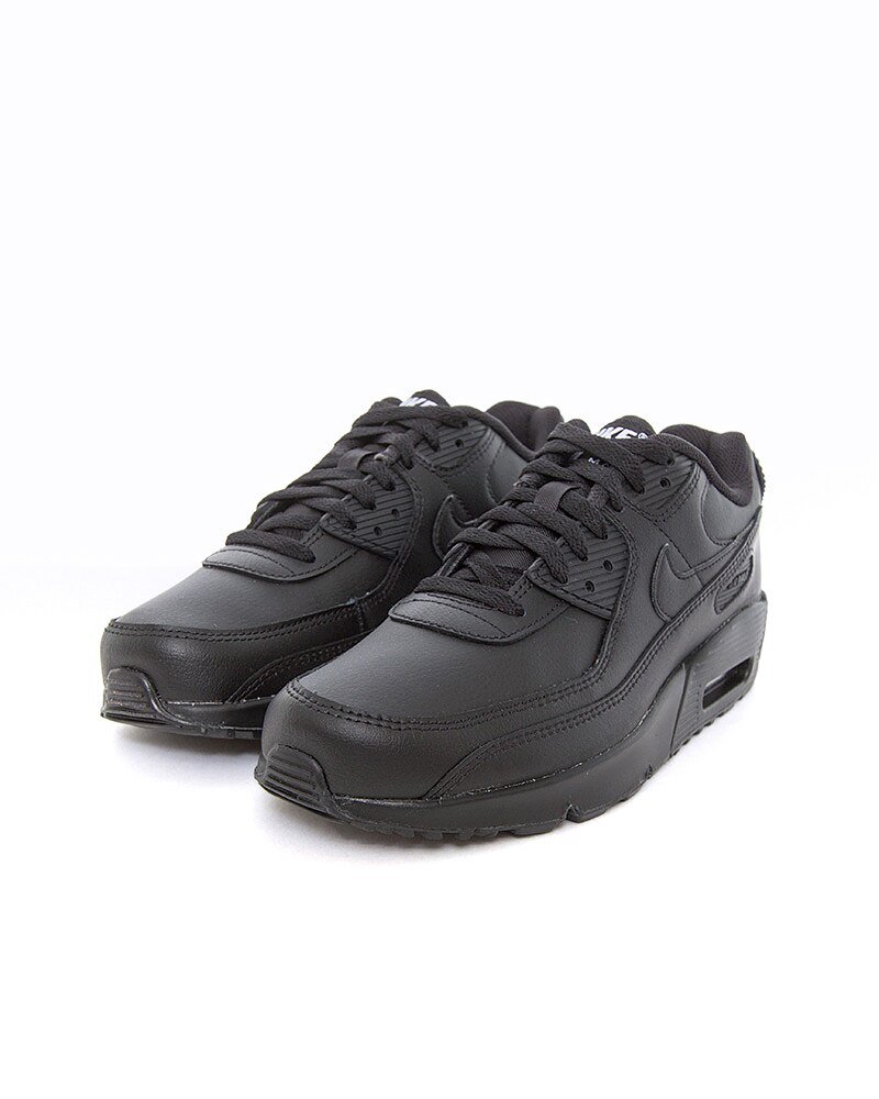 Nike Air Max 90 Leather (GS) | CD6864-001 | Schwarz | Sneakers | Schuhe ...