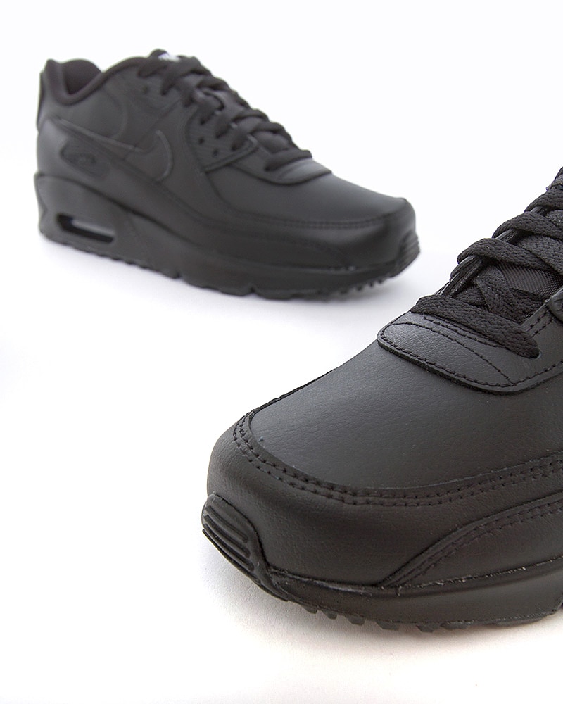 Nike Air Max 90 Leather (GS) | CD6864-001 | Schwarz | Sneakers | Schuhe ...