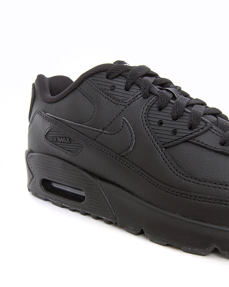 Nike Air Max 90 Leather (GS) | CD6864-001 | Schwarz | Sneakers | Schuhe ...