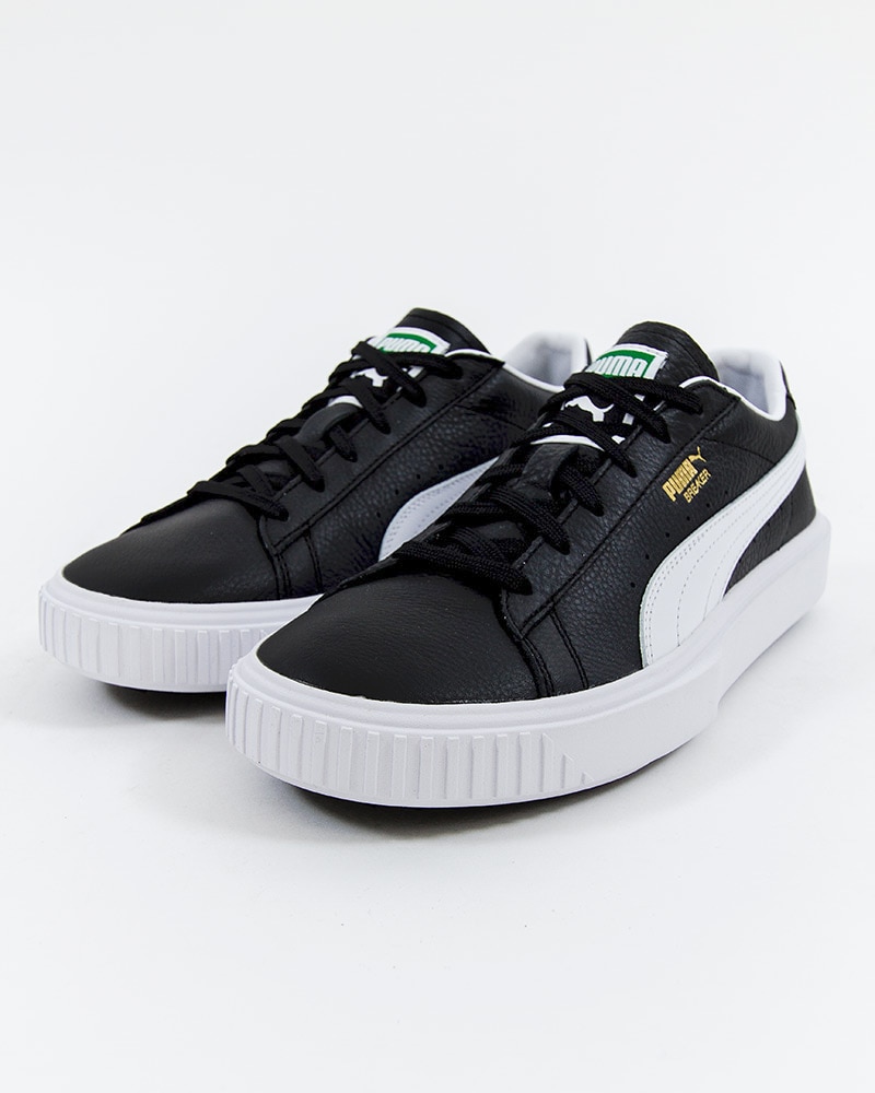Puma Breaker Leather - 366078-01 - Svart - Footish: If you´re into sneakers