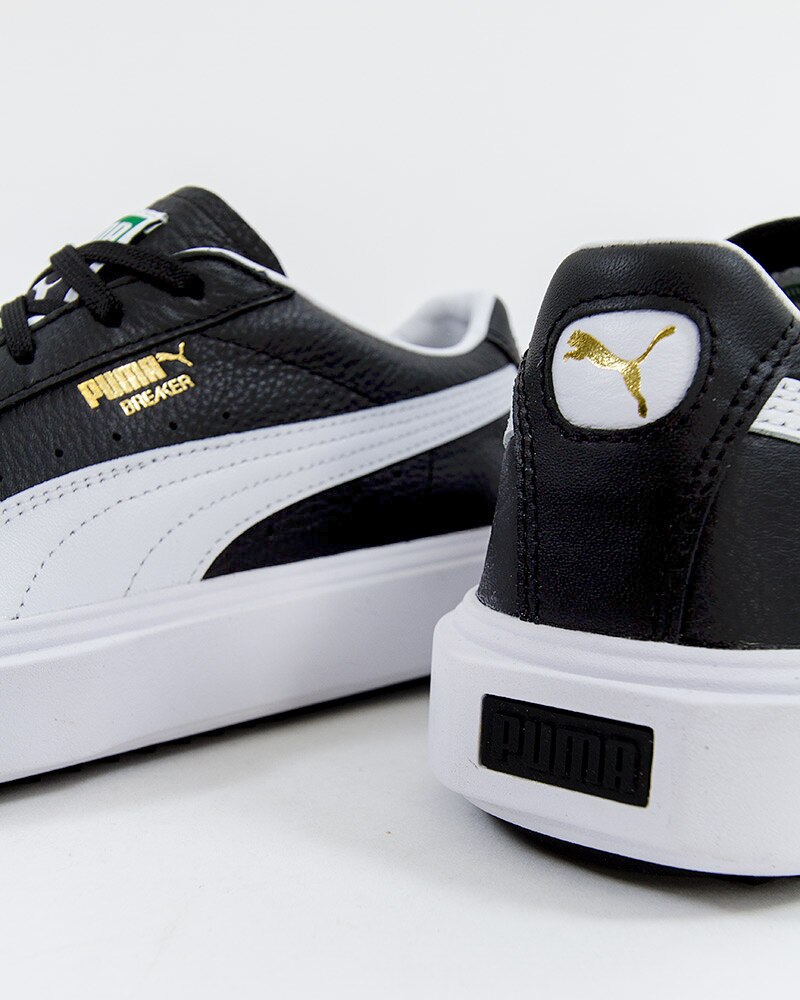 Puma Breaker Leather - 366078-01 - Svart - Footish: If you´re into sneakers